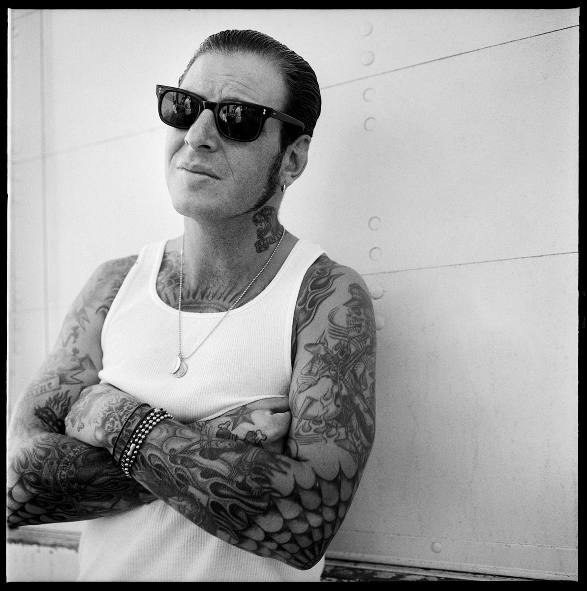 Mike Ness of Social Distortion (Warped Tour, 1997) – Transparent Clinch ...