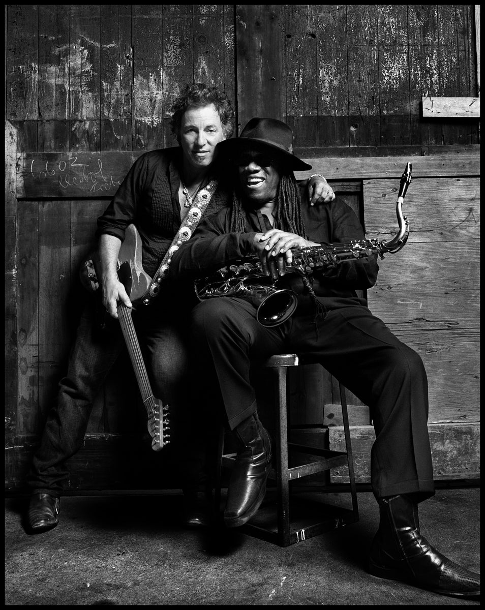 Bruce Springsteen and Clarence Clemons (Atlanta, 2007) – Transparent ...