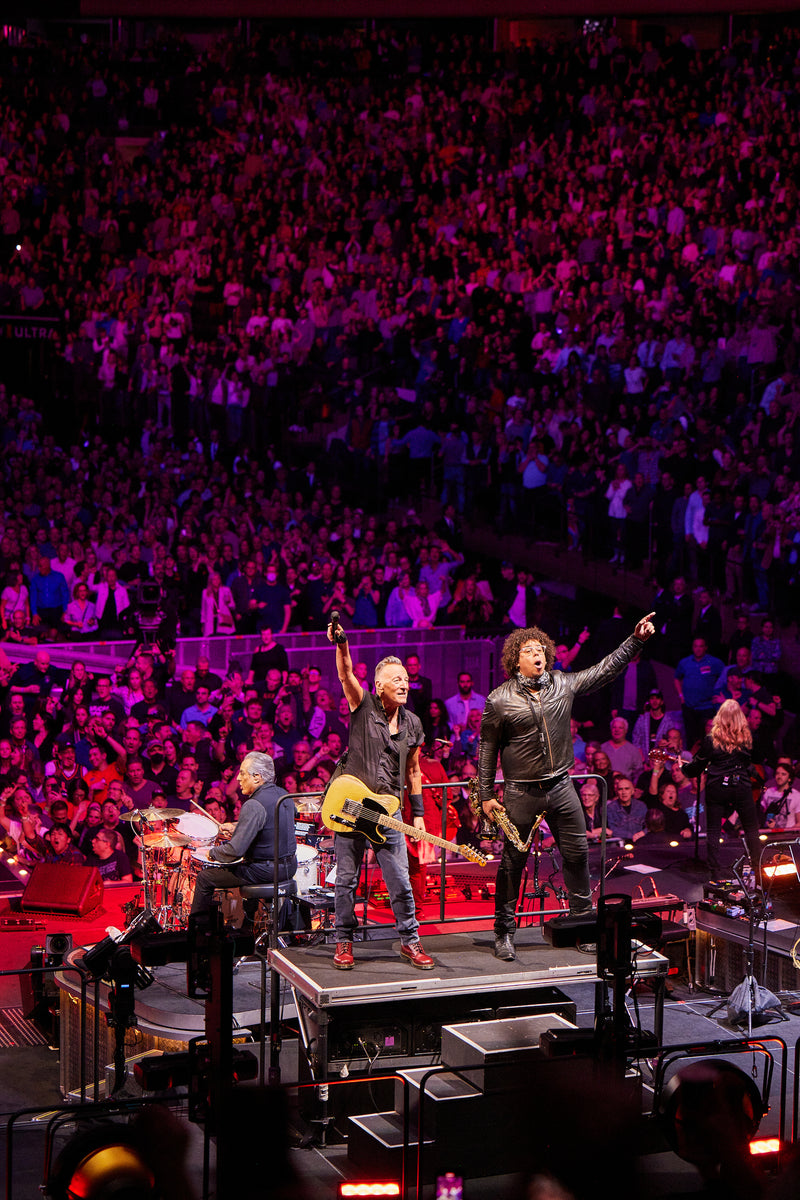 Bruce Springsteen and Jake Clemons (New York City, 2023) – Transparent ...