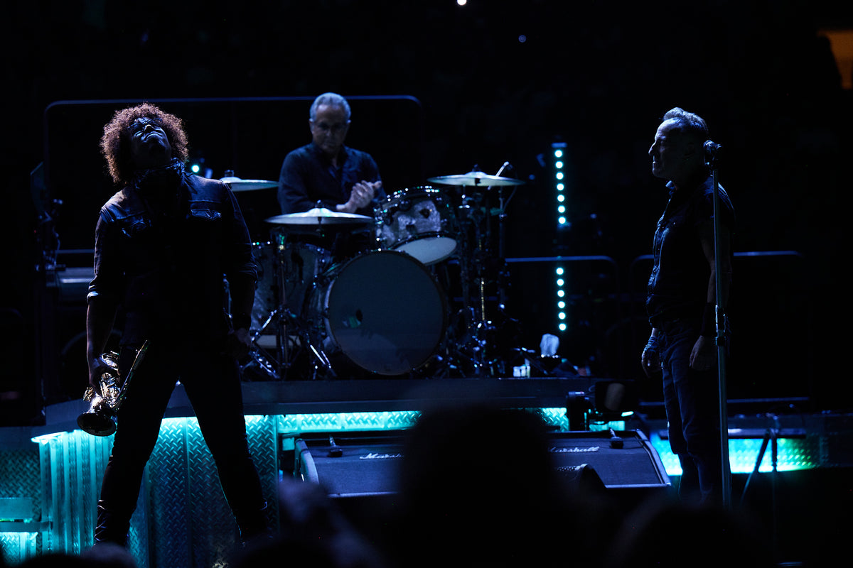 Bruce Springsteen and Jake Clemons (New York City, 2023) – Transparent ...