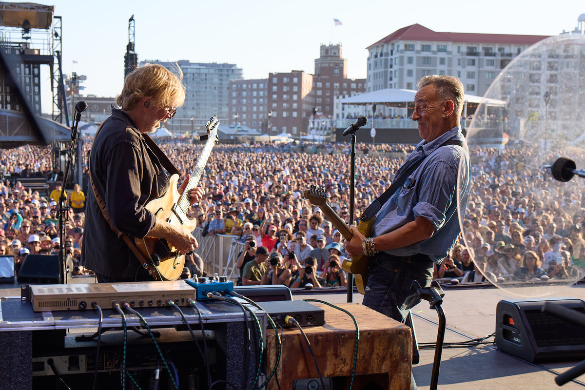 Bruce Springsteen and Trey Anastasio (Sea.Hear.Now, 2024) – Transparent ...