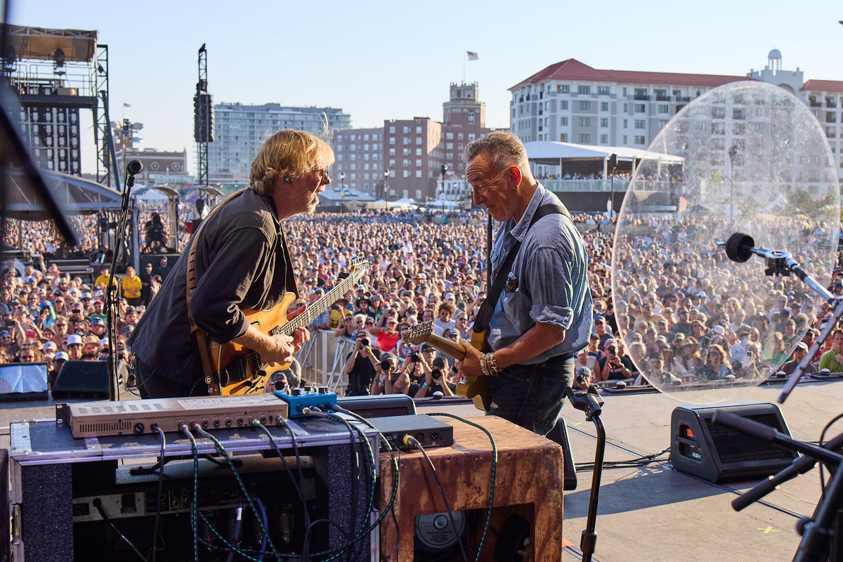 Bruce Springsteen and Trey Anastasio (Sea.Hear.Now, 2024) – Transparent ...