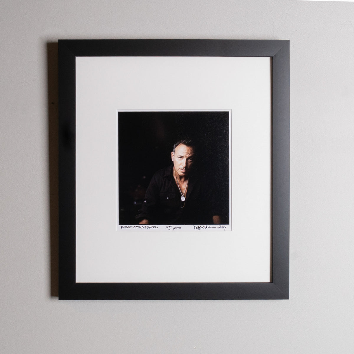 Bruce Springsteen (Atlanta, 2007) Framed 8x10 – Transparent Clinch Gallery