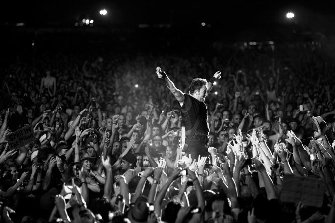 Bruce Springsteen (Bonnaroo, 2009) – Transparent Clinch Gallery