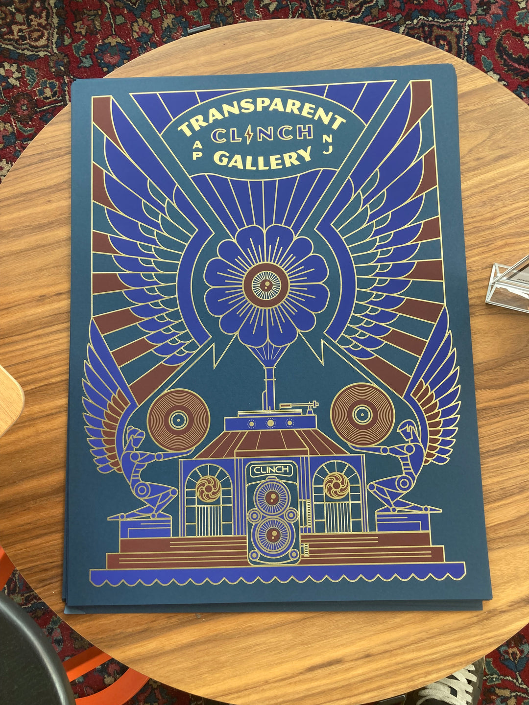 Transparent Clinch Gallery 18" x 24" Poster by Brian Steely