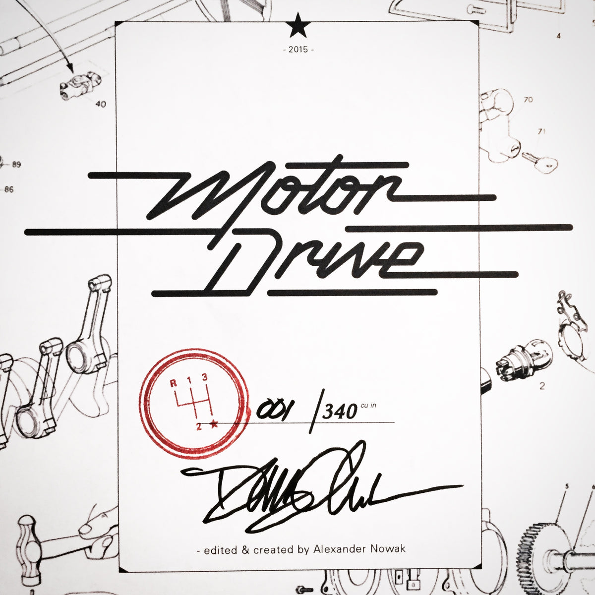 Motor Drive Book (Limited Collection) – Transparent Clinch Gallery
