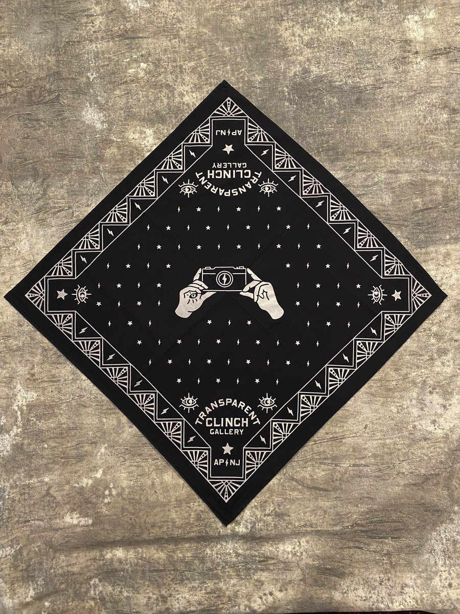 Transparent Clinch Gallery Bandana (One Feather Press)