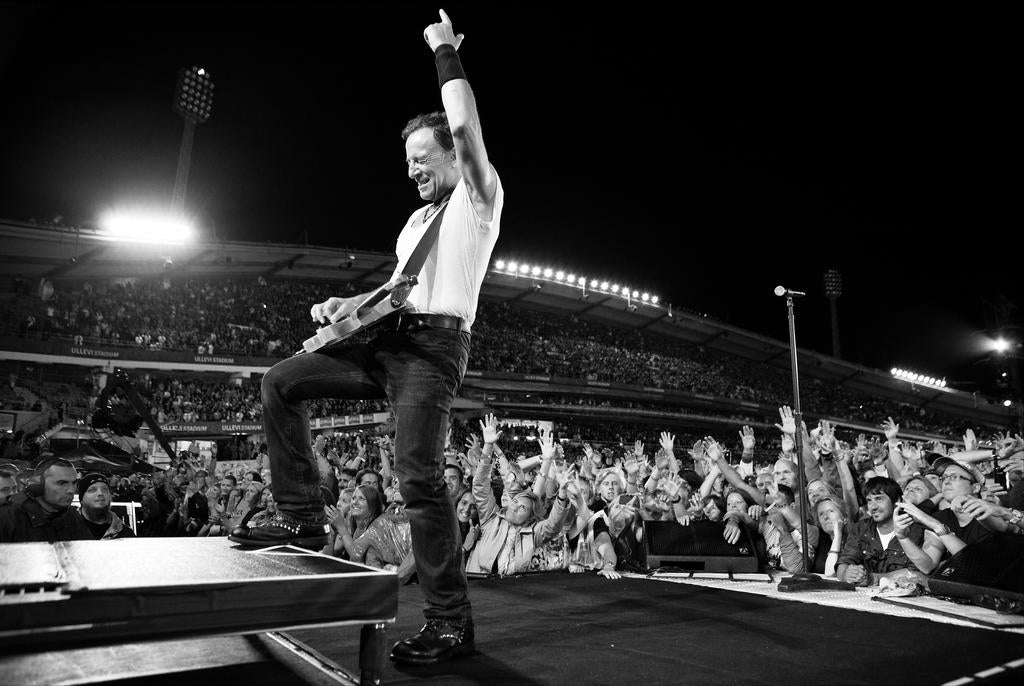 Bruce Springsteen (Gothenburg, 2012) – Transparent Clinch Gallery