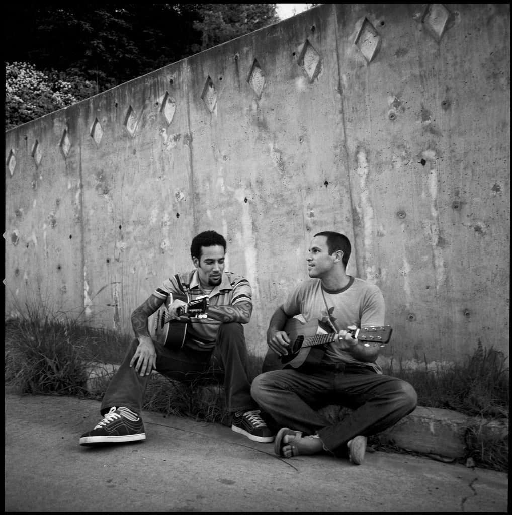Ben Harper and Jack Johnson (Los Angeles, 2005) – Transparent Clinch ...